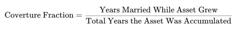 Understanding the Coverture Fraction and Passive Appreciation of Non ...